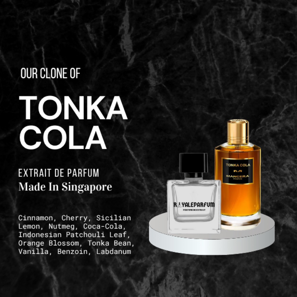 Tonka Cola Clone - Handcrafted Alcohol Free Extrait De Parfum | Shopee ...