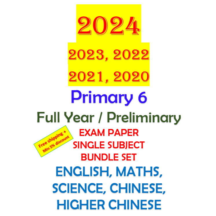 ☀️Ready Stock ☀️2020, 2021, 2022, 2023, 2024 P6 Top School Preliminary ...