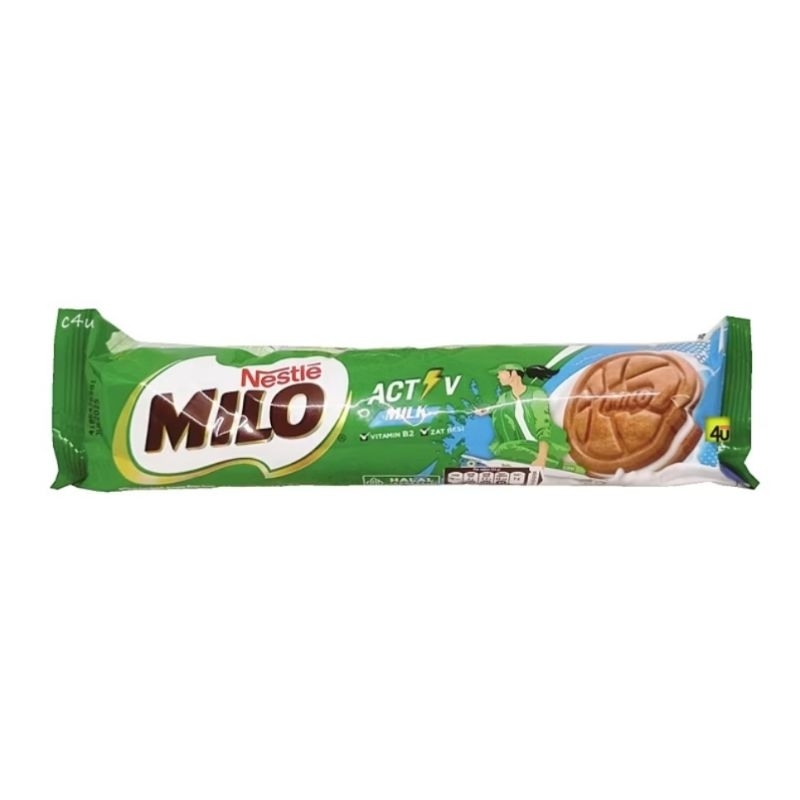 MILO Sandwich Biscuit Nestle Activ Original - All Time Favourite (Halal ...