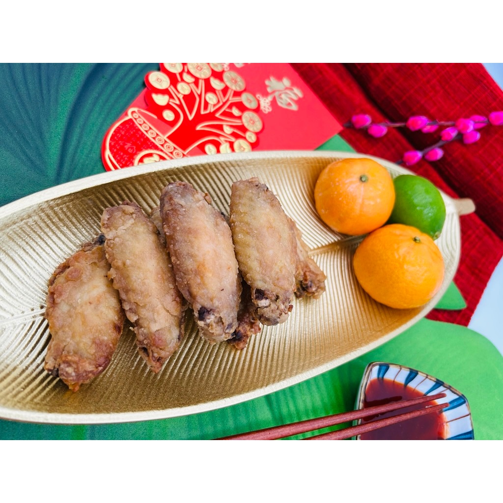 Signature Baked Prawn Paste Marinated Chicken Wings (Allergen-friendly ...