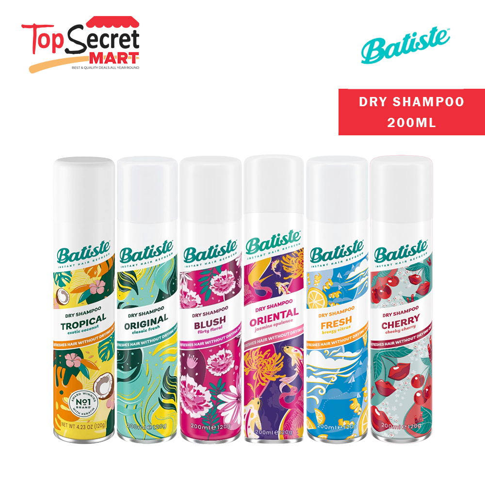 Bundle of 2!! Batiste Dry Shampoo 200ml - Oriental / Original ...