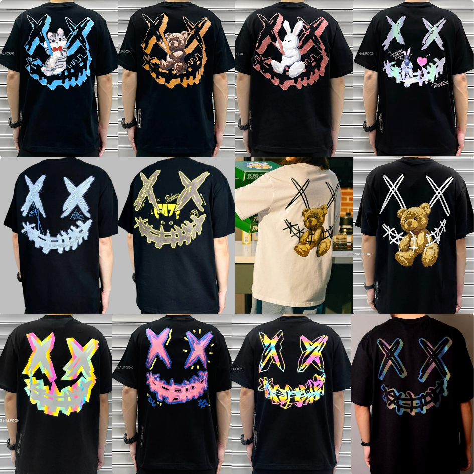 Authentic Rickyisclown RIC Ricky Is Clown Graphic Oversized T-shirts ...