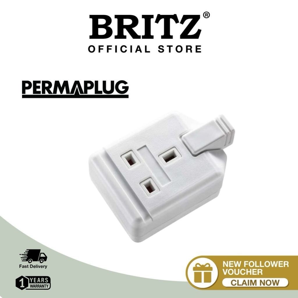 DISTRIBUTOR!! MASTERPLUG Rewireable Heavy Duty Permaplug 1 Gang 13A ...