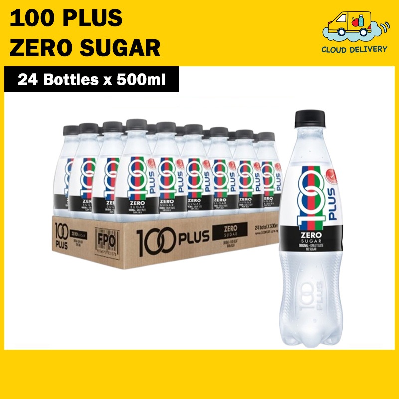 100 Plus Zero Sugar Bottle (24 x 500ml) | Shopee Singapore