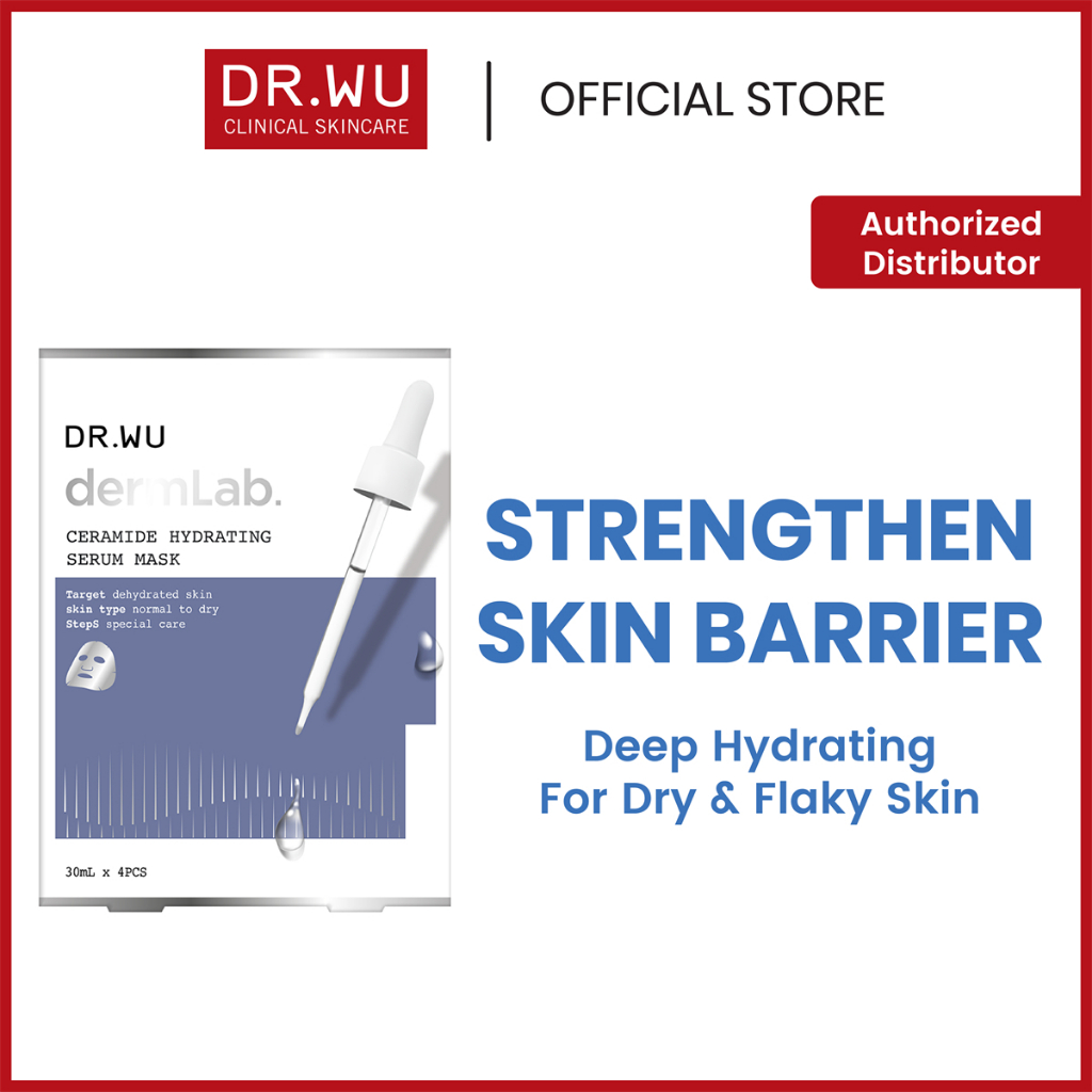 [DR.WU] dermLab. Ceramide Hydrating Serum Mask 4s-Moisturising ...