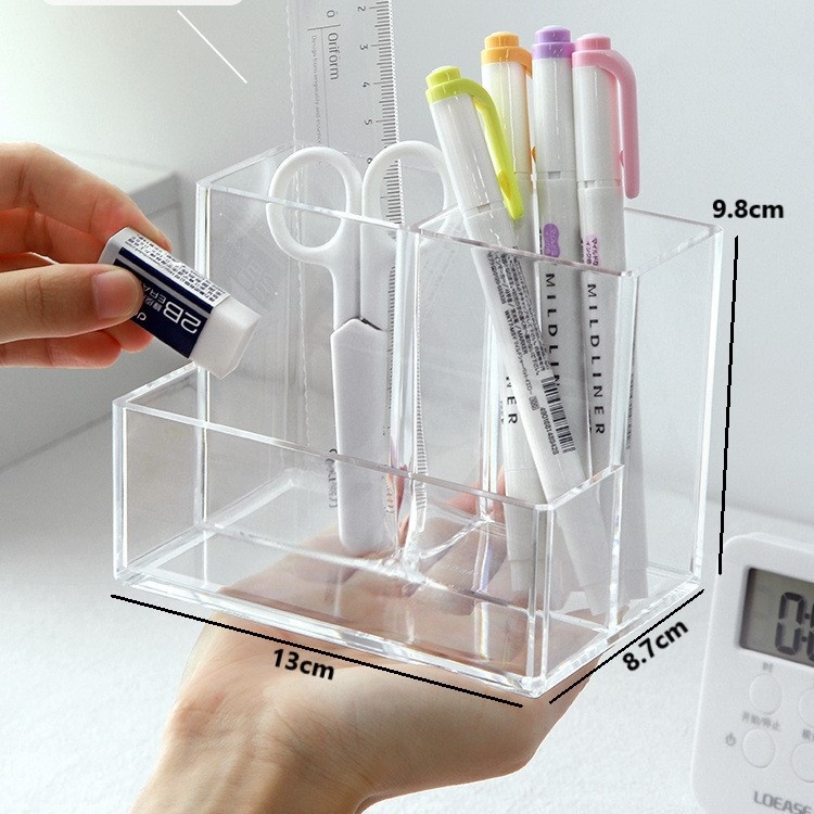 Pen Pencil Holder Desk Organizer Stationery Storage Rack Desk Organizer ...