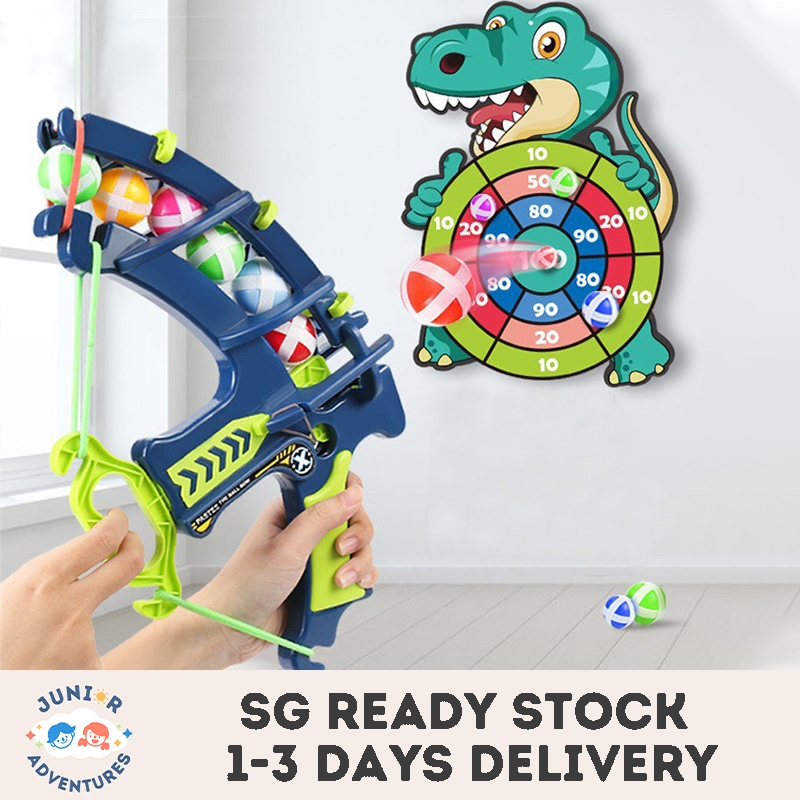 Sticky Ball Target Board Shooting Game Toys For Boys Girls Bow and ...