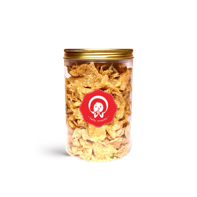 Kelly Snacks Salted Egg Spring Roll Crisps | Shopee Singapore