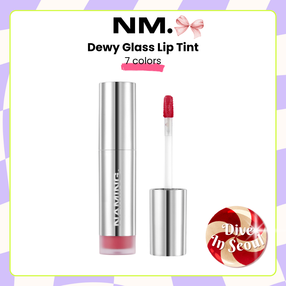 [NAMING] Dewy Glass Lip Tint – 7 colors / 4.5g | Shopee Singapore