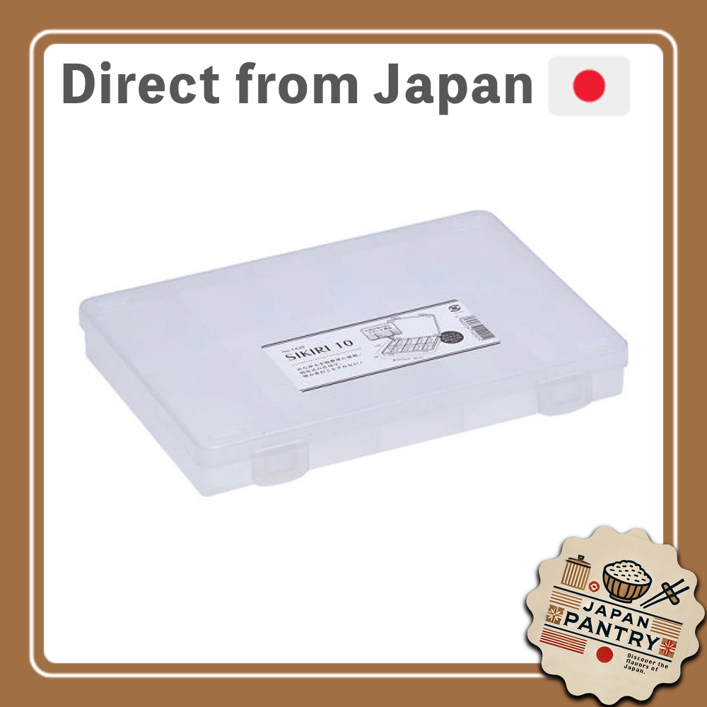 【Direct from Japan】Daiso Japan Organiser Box Sikiri 10 Partition Box ...