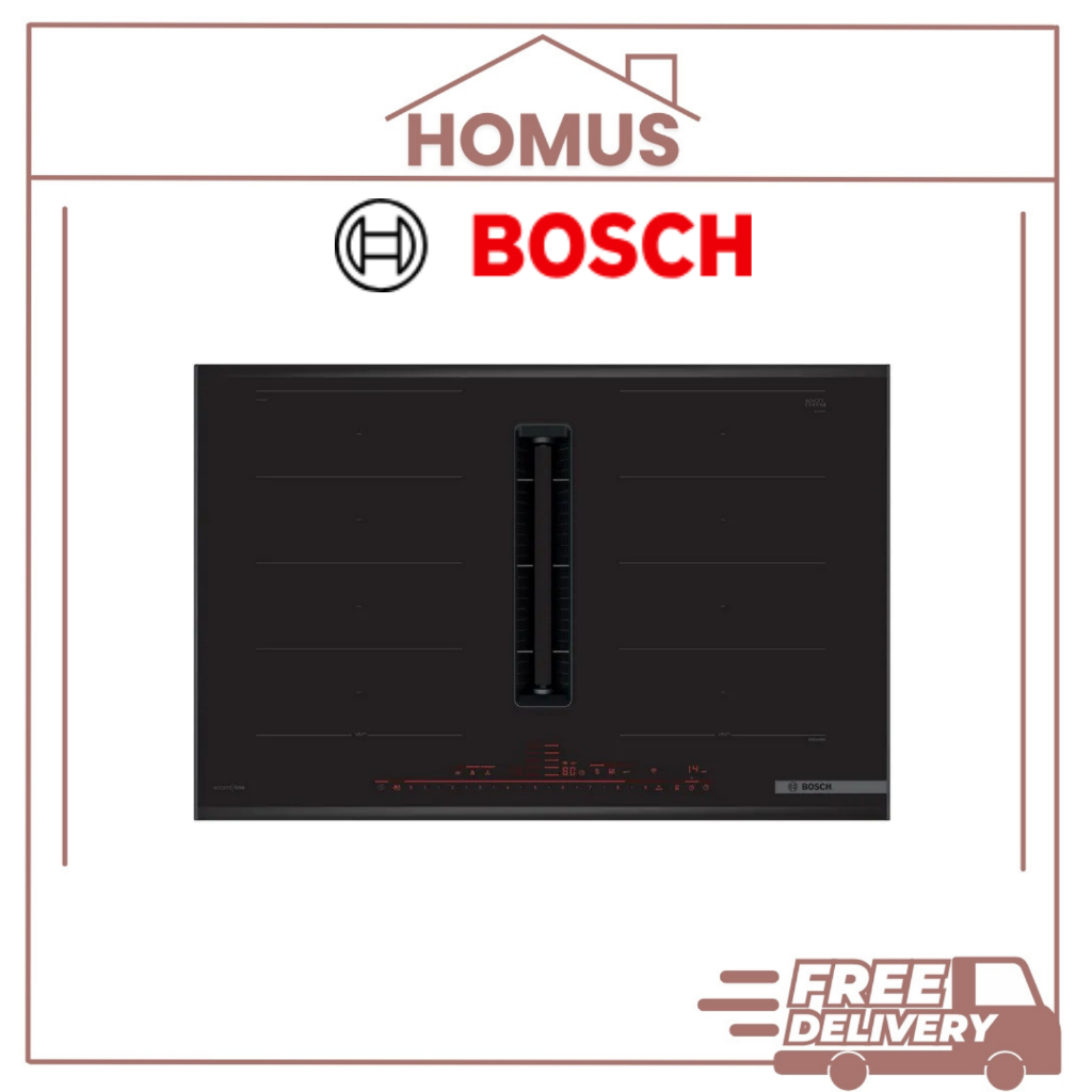Bosch | PXX895D66E - Series 8 Induction hob with integrated ventilation ...