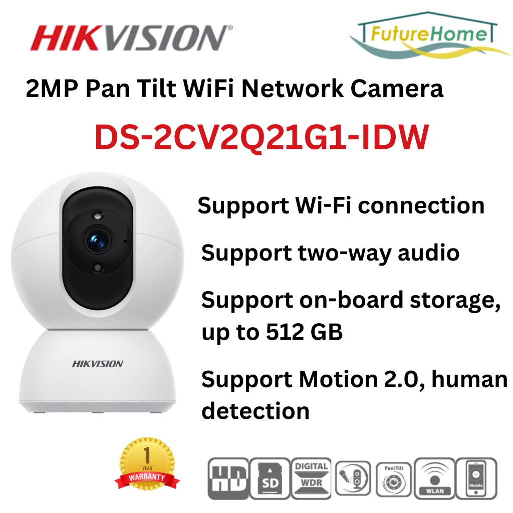 SG LOCAL Latest Model Hikvision WiFi Network Camera DS-2CV2Q21G1-IDW ...