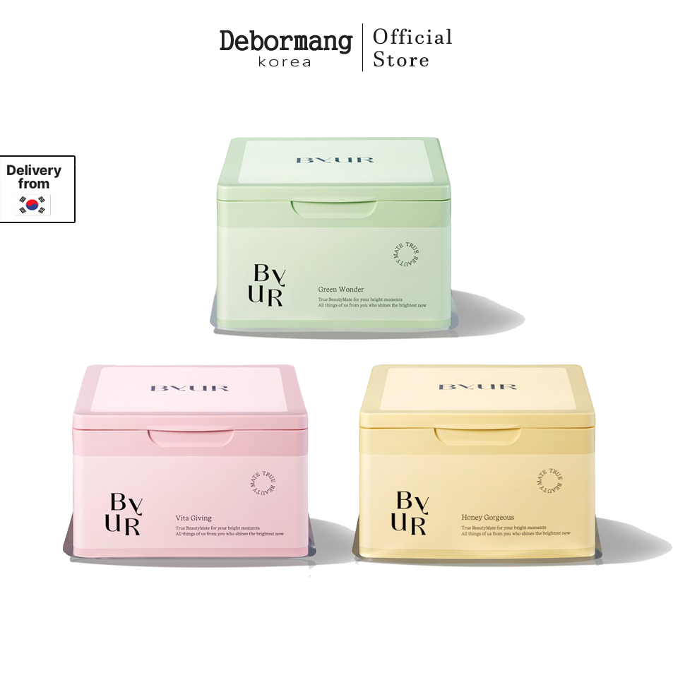 BYUR Daily Aqua Serum Mask 30ea 3 types | Shopee Singapore