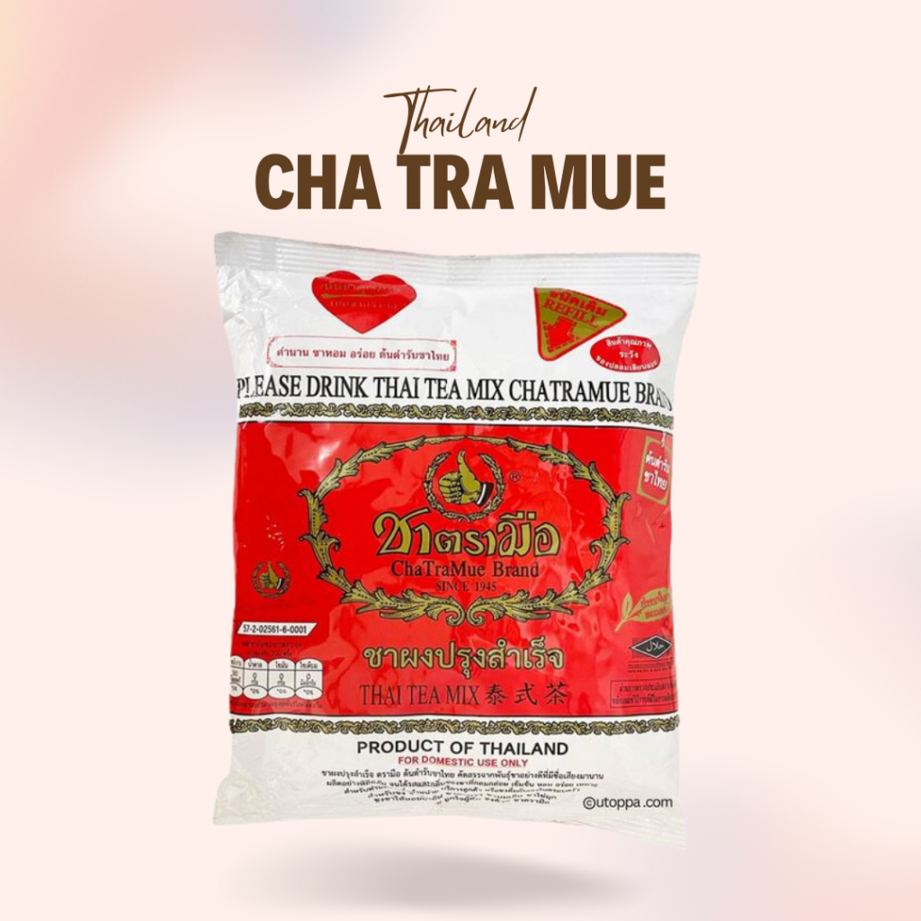 Original Cha Tra Mue ชาตรามือ THAI MILK TEA / Thai milk tea / Halal ...