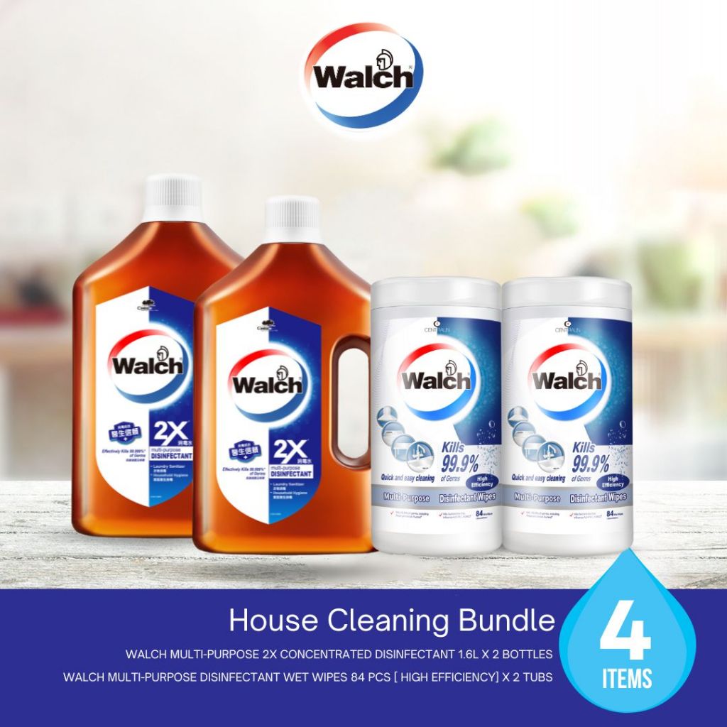 House Cleaning Bundle - Walch MPD 1.6 x 2 + Walch Multi-Purpose ...