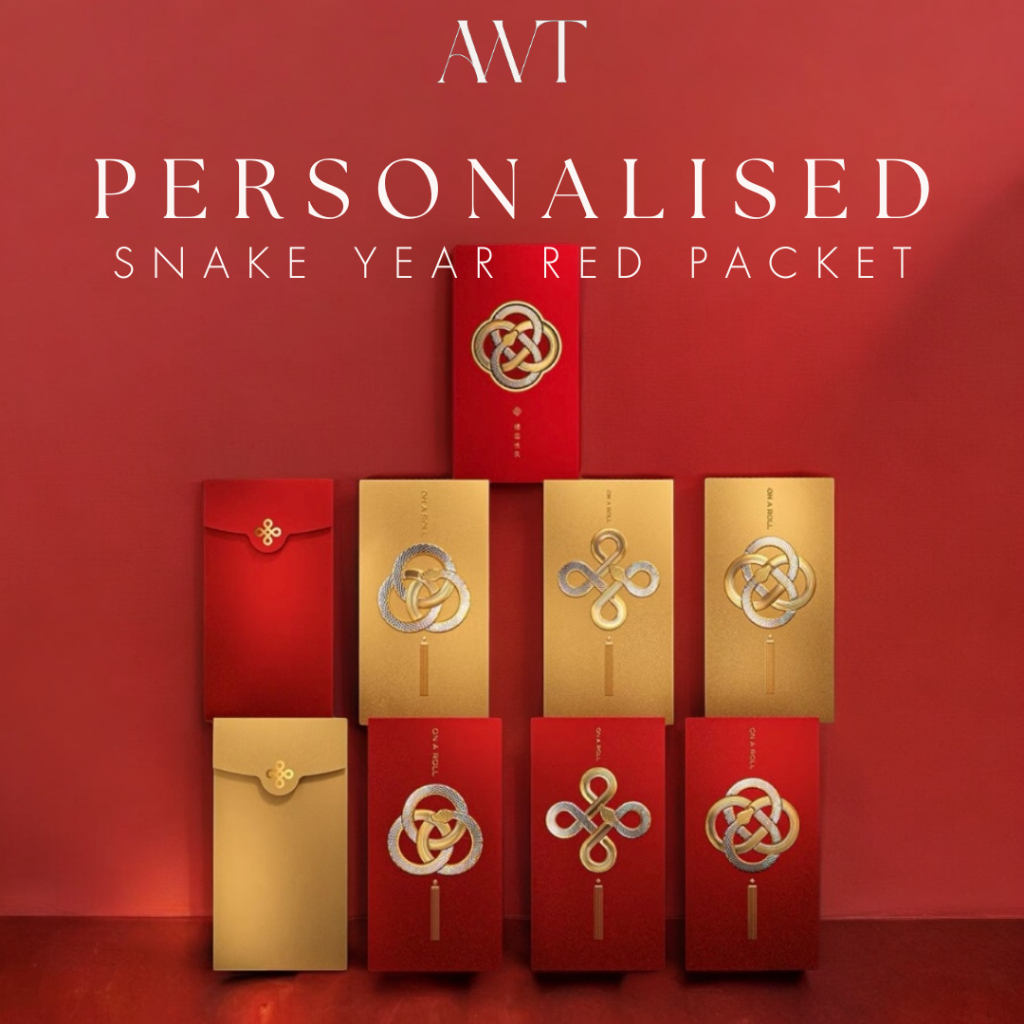 [SAME DAY SHIP] SG Personalised Customised Luxury Red Packet Angbao ...