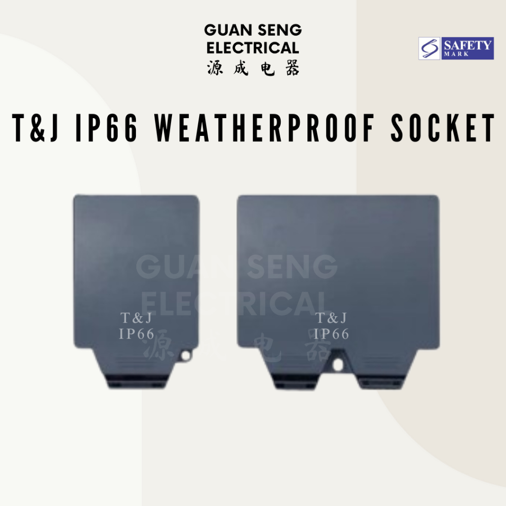 T&J IP66 Socket Outdoor Weatherproof Enclosure | Guan Seng Electrical ...