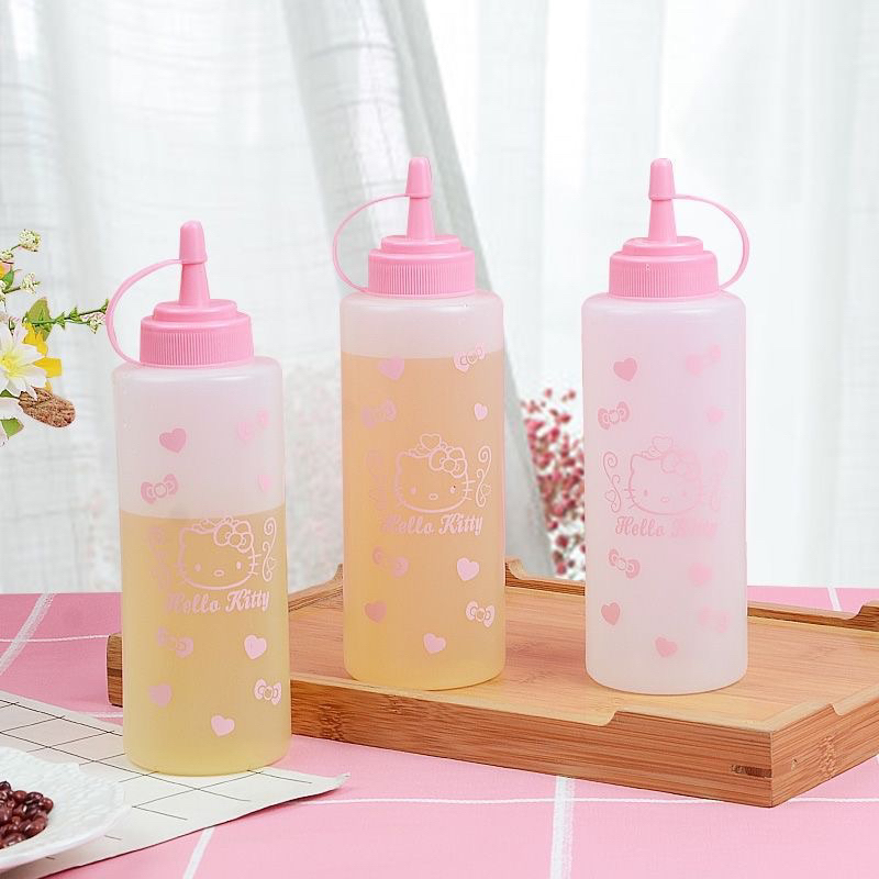 Hello Kitty Sauce Bottle Chili Sauce Bottle 1pcs | Shopee Singapore
