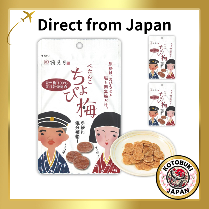 Kishu Ume 100% sun-dried ume (plum paste), flattened and chopped 8g ...