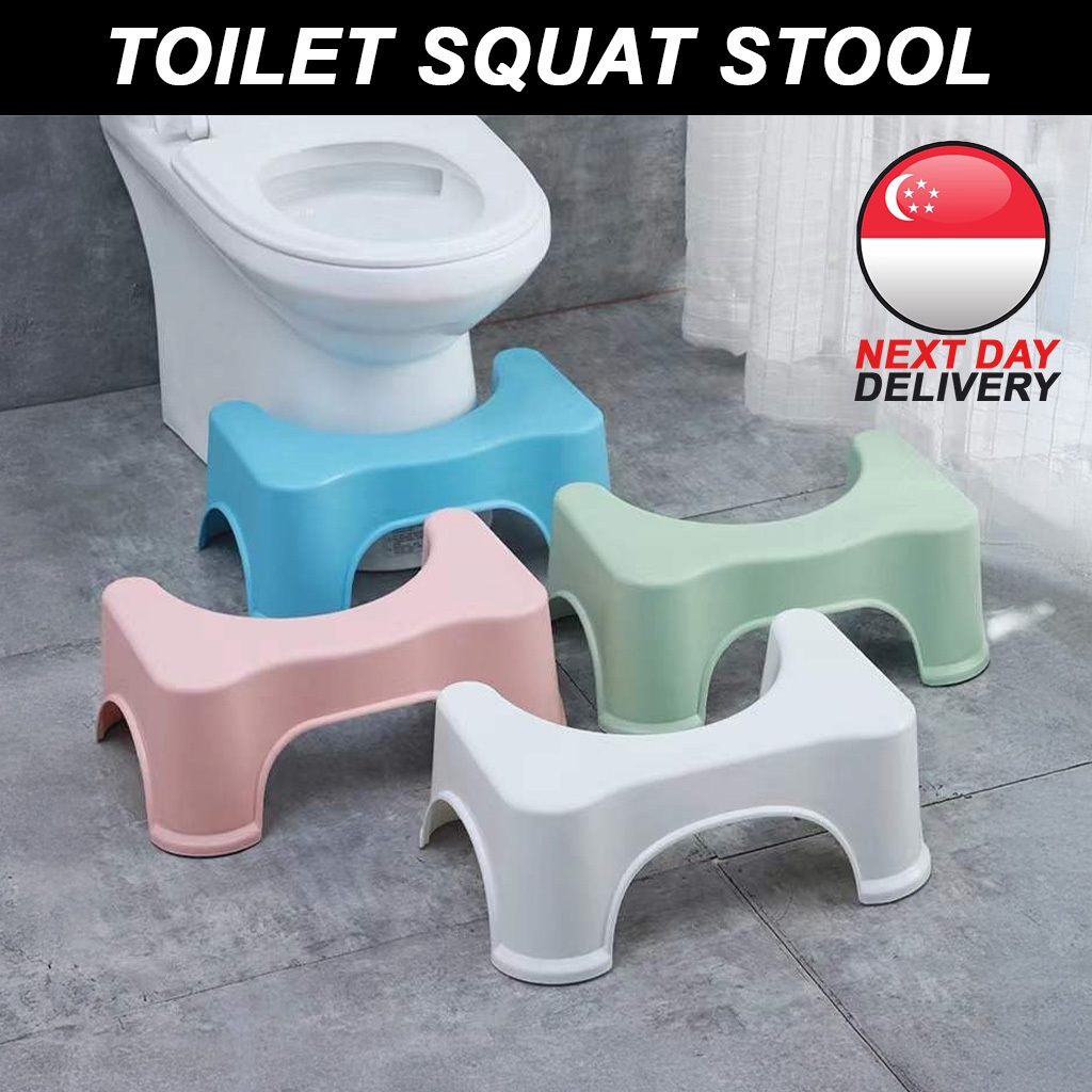 Non-Slip Squat Step Stool Bathroom Anti Slip Portable Constipation ...