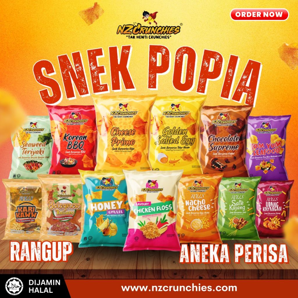 NZ CRUNCHIES minipack 45g‼️ limited edition | Shopee Singapore