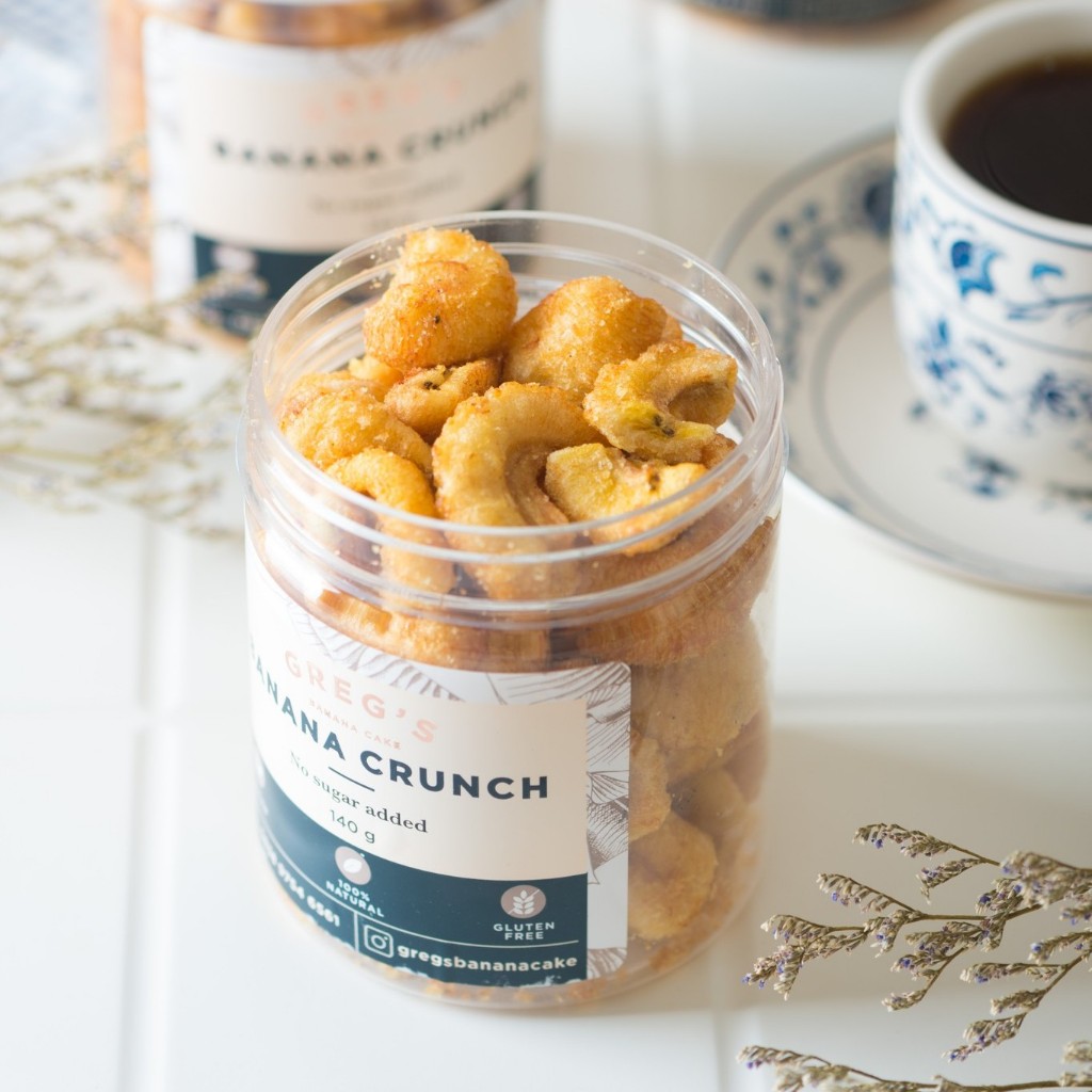 [Official Reseller] Greg’s Banana Crunch 140G Jar | Shopee Singapore