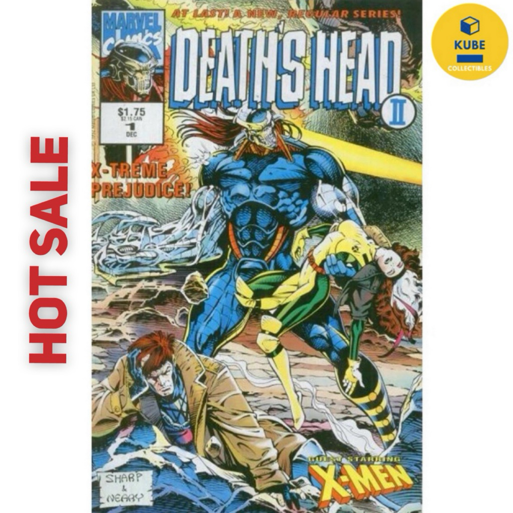 Marvel Comics Death's Head II Issue #1 Comic Book X-men (1992) | Shopee ...