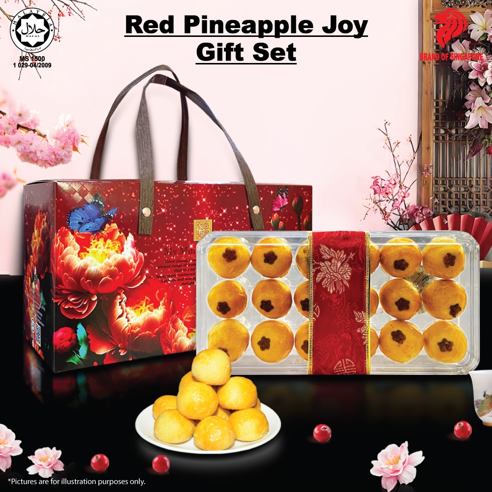 [My Mum's Cookies CNY Pineapple Joy Gift Set | Shopee Singapore