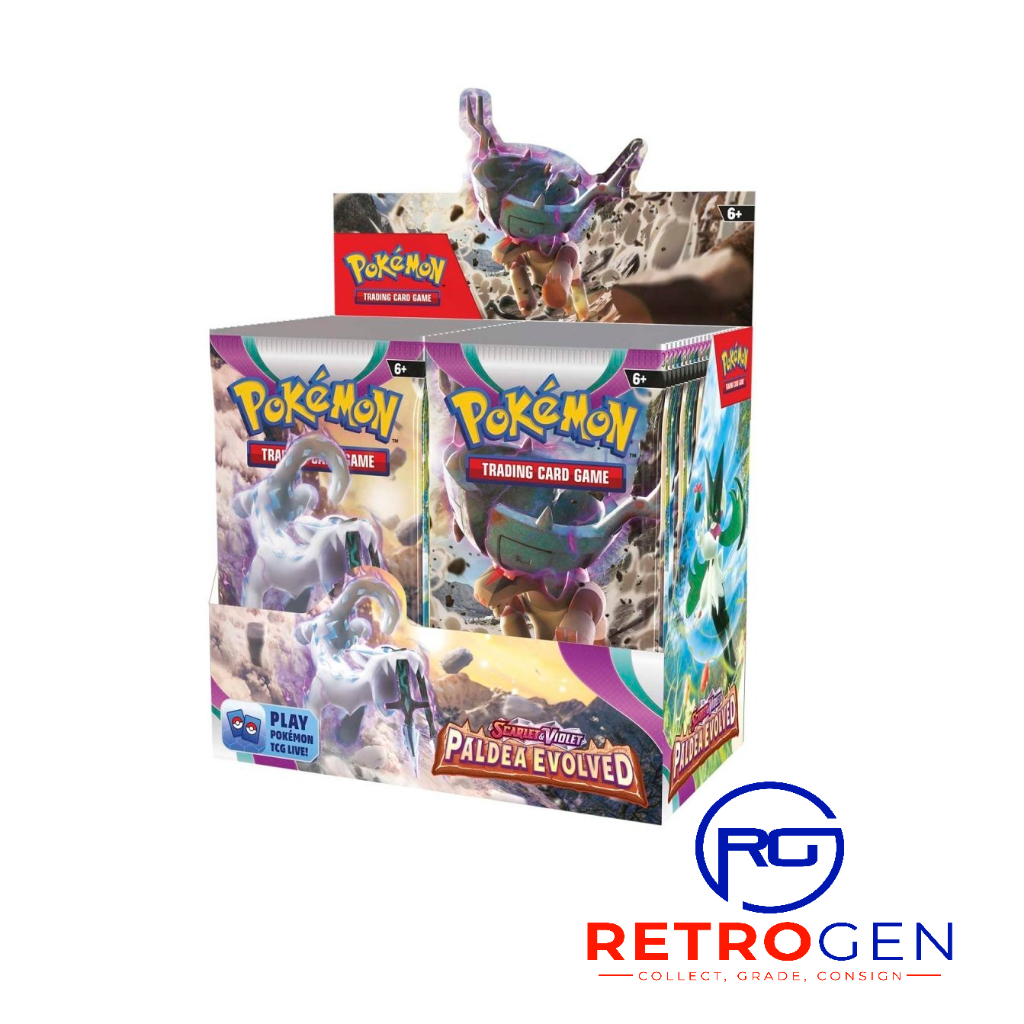 Pokémon TCG: SV02 Scarlet & Violet-Paldea Evolved Booster Display Box ...