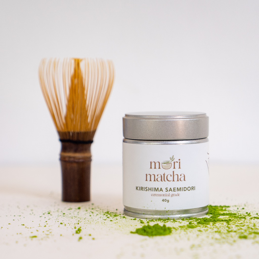 Kirishima Saemidori Organic Matcha Powder (Ceremonial Grade) for tea ...