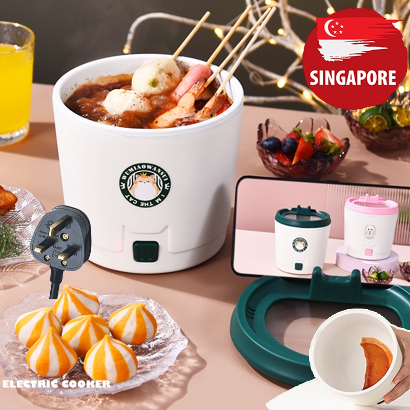👍SG Plug Electric Cooker Student Dormitory Small Electric Cooker/Multi ...