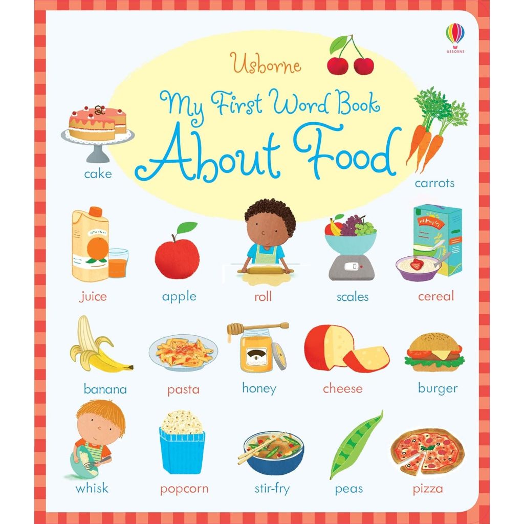 Usborne My First Word Book About Food - My First Word Book by Caroline ...