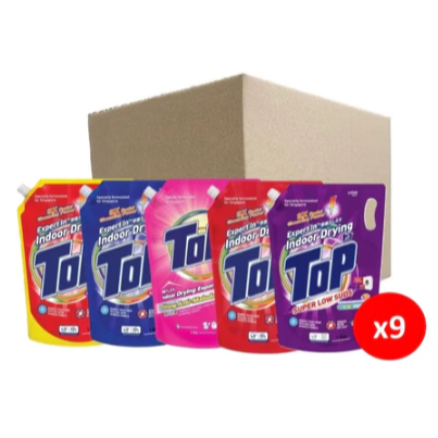 Top Laundry Detergent 1.5kg-1.6kg ctnx9x1.6kg | Shopee Singapore