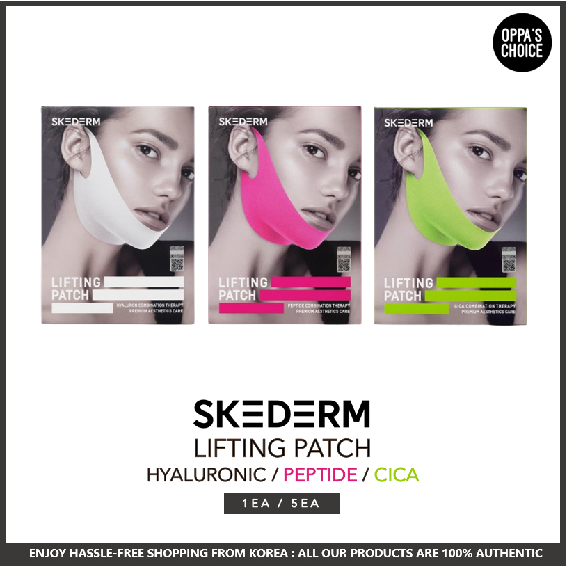 [AUTHORIZED] SKEDERM LIFTING PATCH (HYALURONIC / PEPTIDE / CICA) 1EA ...