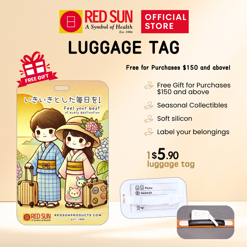 [FREE GIFT] Luggage Tag Soft Silicon | RED SUN 30th Anniversary Limited ...