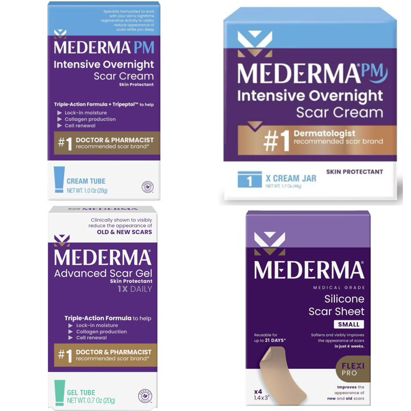 READY STOCK Mederma PM Intensive Advanced Overnight Scar Cream ...