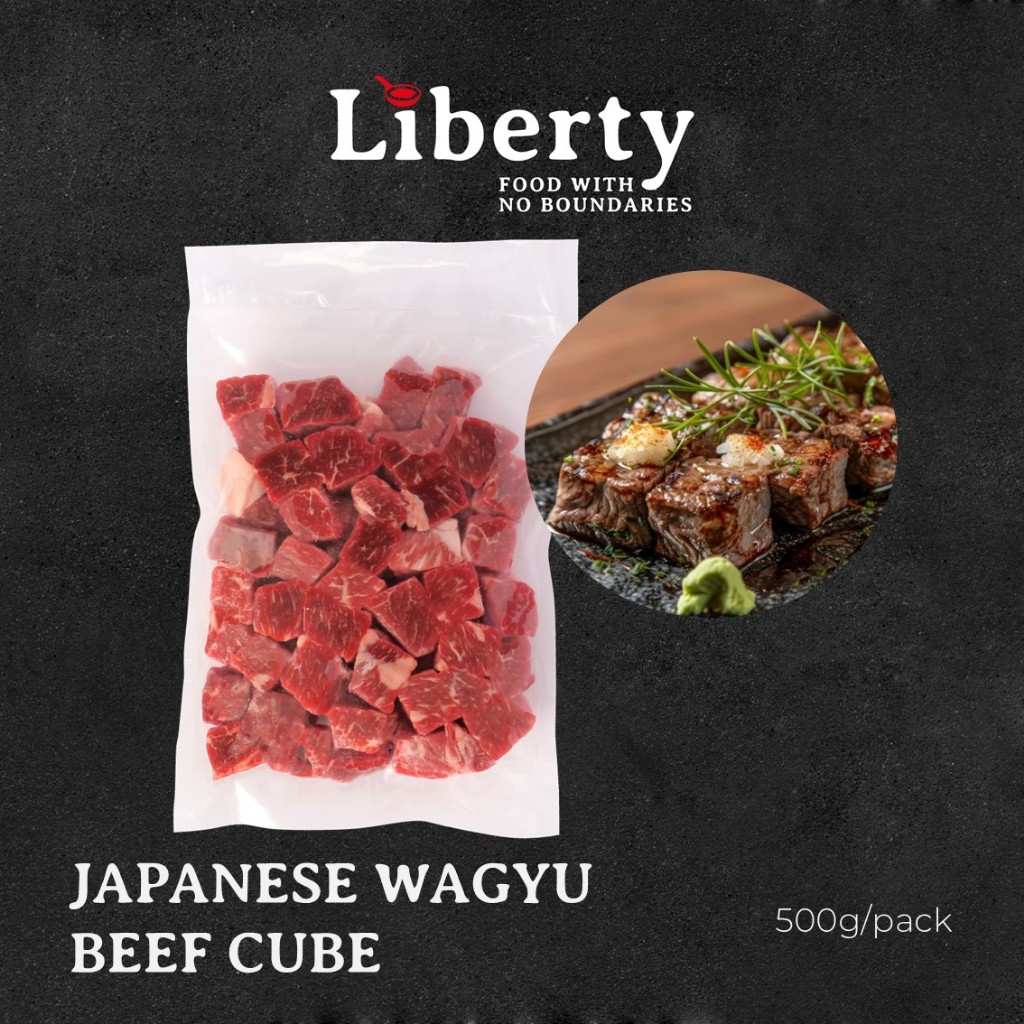[Liberty] Japanese Wagyu Beef Cube (500g/pkt) | Shopee Singapore