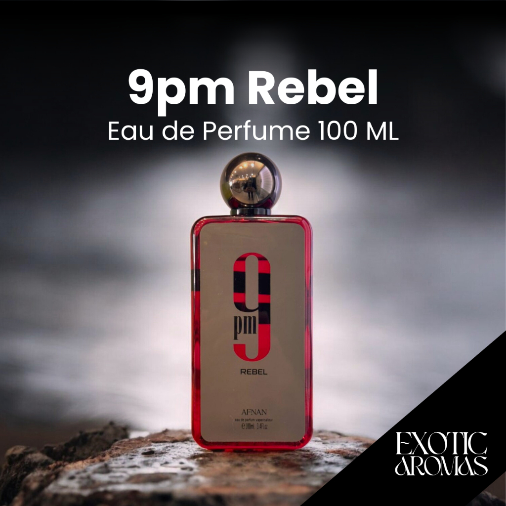 9pm Rebel EDP 100ML by Afnan | Shopee Singapore