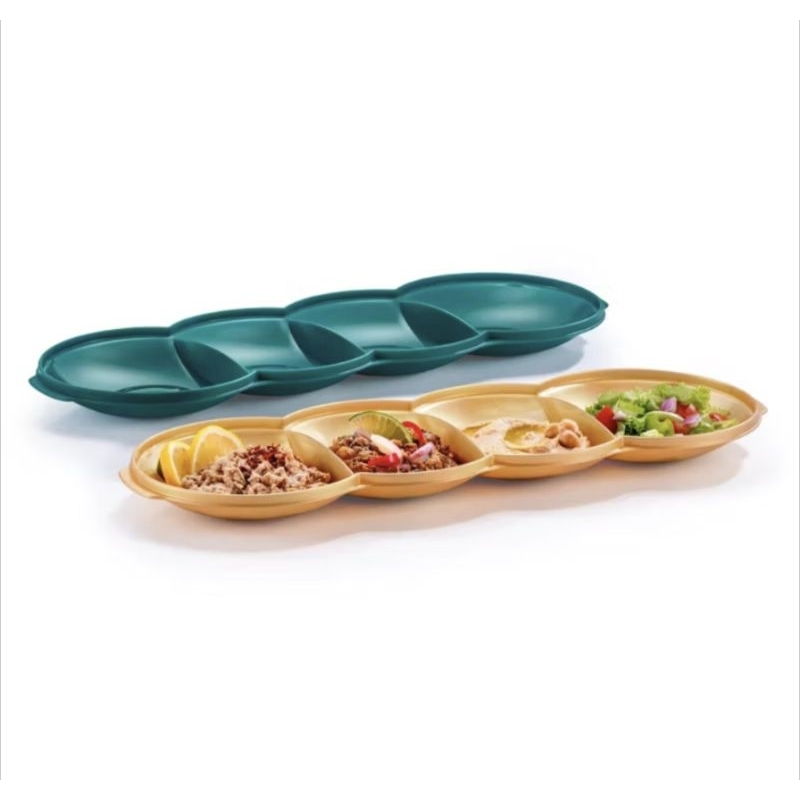 Tupperware snack cookie tray Chinese new year snack holder fortune tray ...