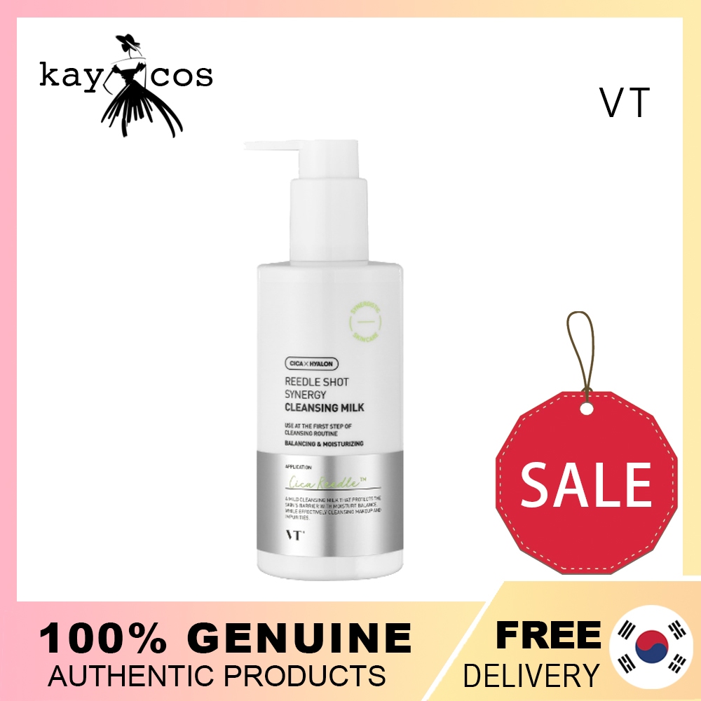 VT Cosmetics Reedle Shot Synergy Cleansing Milk 200ml | Shopee Singapore