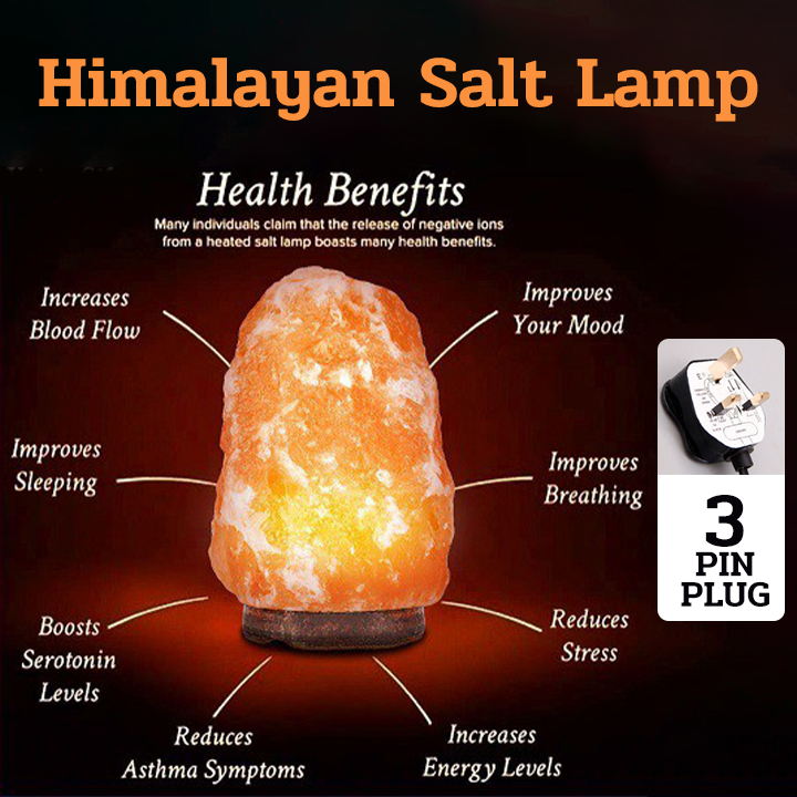 【SG STOCK】Himalayan Salt Lamp Premium Quality 100% Authentic Himalayan ...