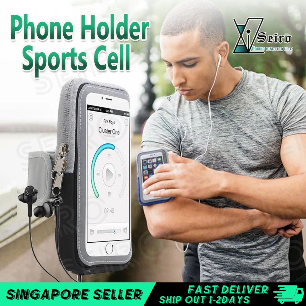 【SG】Waterproof Sports Cell Phone Holder Arm Bag Men Women Universal ...