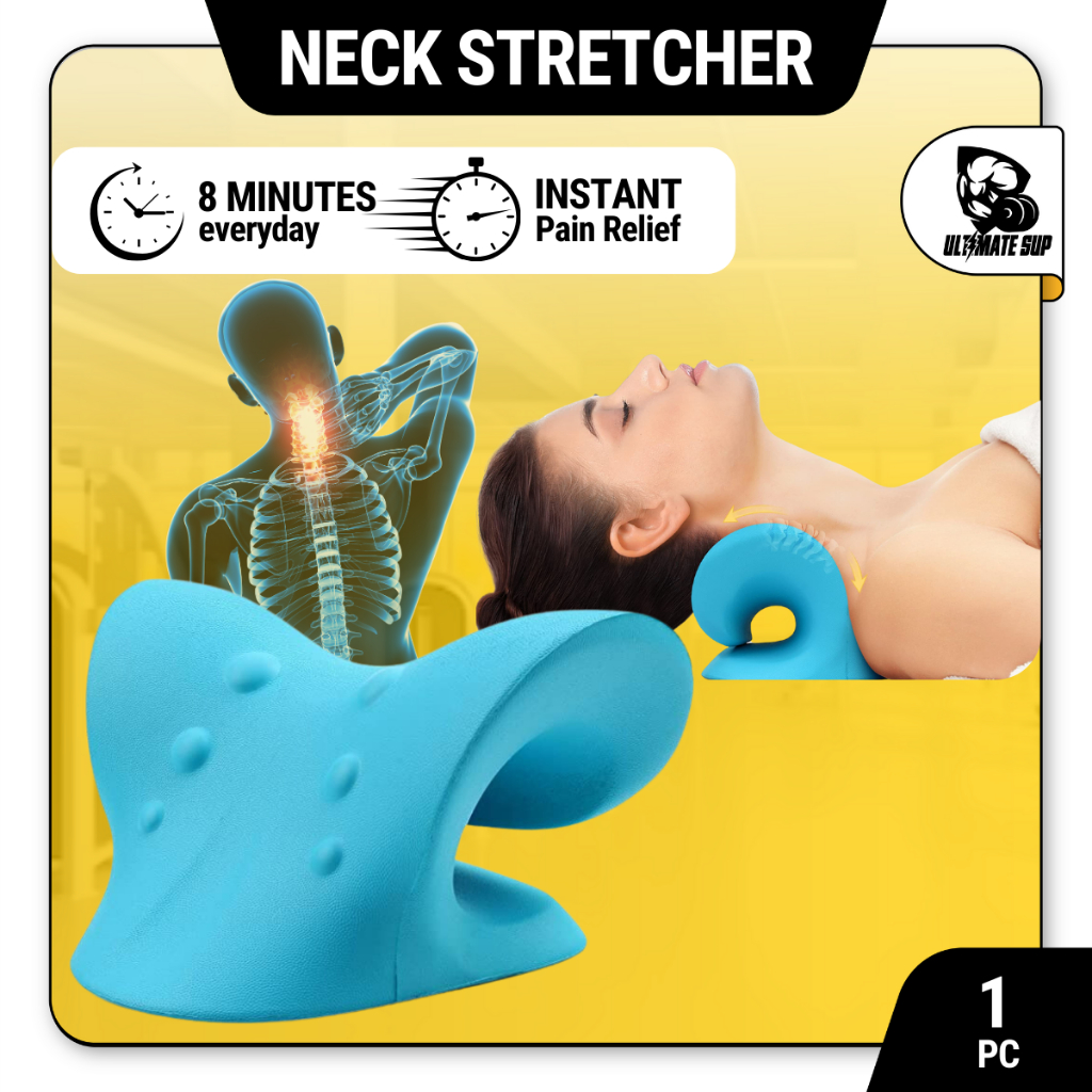 Ultimate Sup, Neck Stretcher, Massage Pillow, Neck Support, Shoulder ...