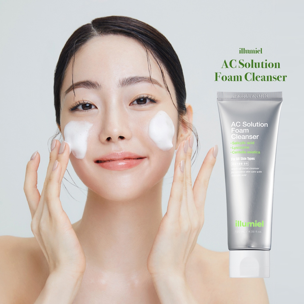 illumiel AC Solution Foam Cleanser 120ml | Shopee Singapore