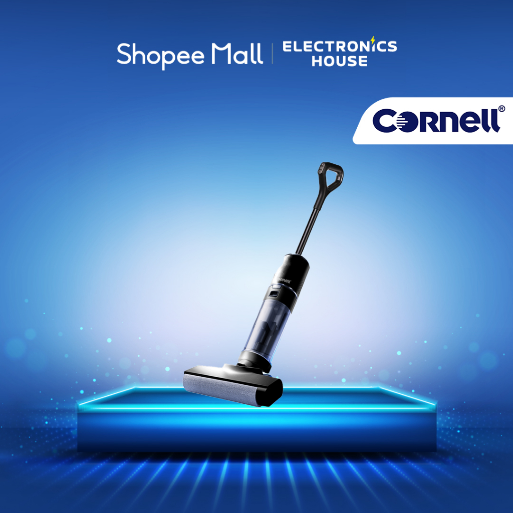Cornell C68 Smart Cordless Wet Dry Vacuum Cleaner & Floor Washer, Self ...