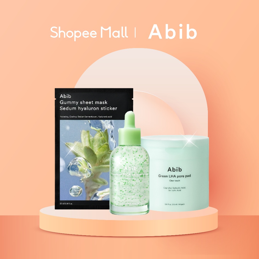 Shopee x ABIB Brand Box | Glow or Pore Care Series Worth $80 | Shopee ...