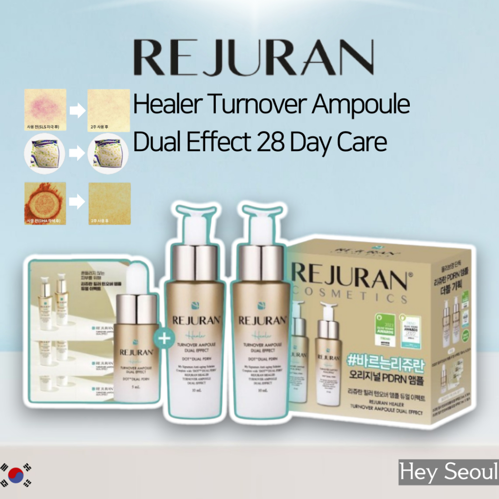 Rejuran Healer Turnover Ampoule Dual Effect 28 Day Care Hydration ...