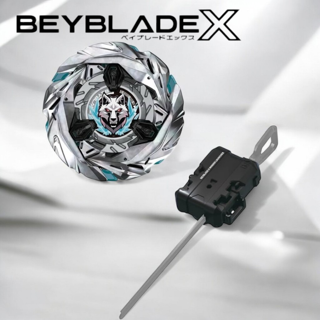 BEYBLADE X Beyblade X UX-08 Starter Silver Wolf 3-80FB | Shopee Singapore