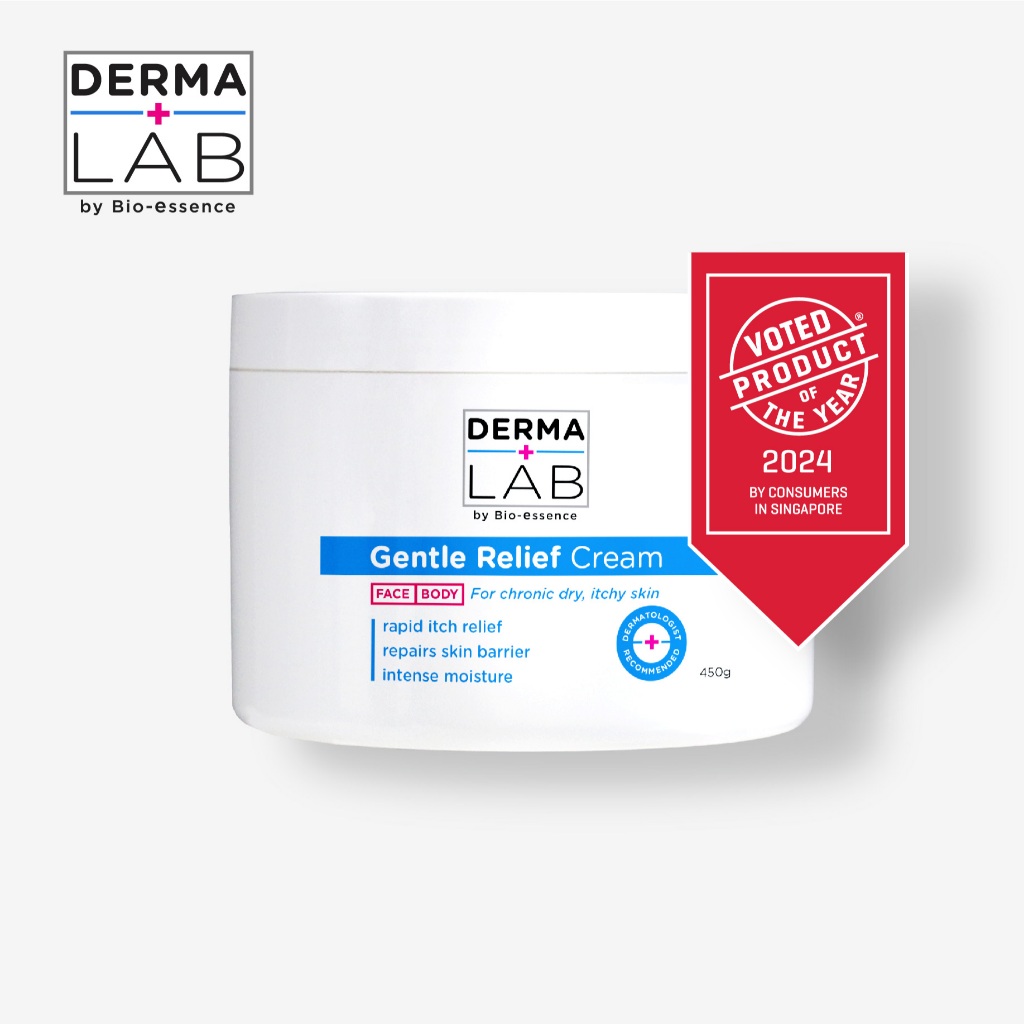 [SHOPEE EXCLUSIVE] DERMA LAB Gentle Relief Cream 100g/450g | Shopee Singapore