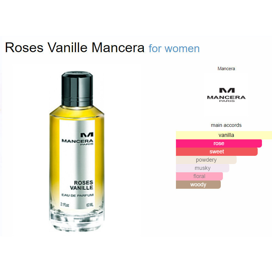 Ori Roses Vanille EDP Parfum For Men And Women 120ML Perfume (Minyak ...